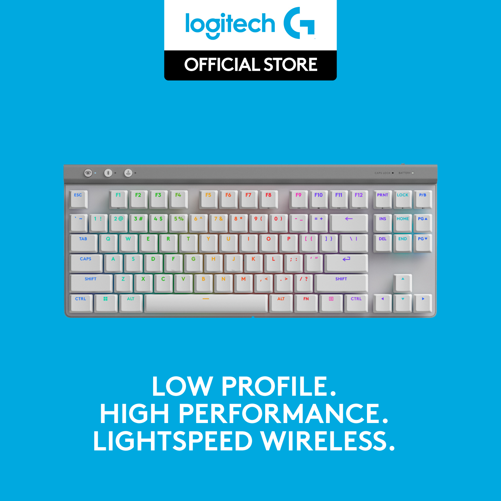 Promo Logitech G515 Keyboard Gaming Wireless Lightspeed Tkl, Rgb ...