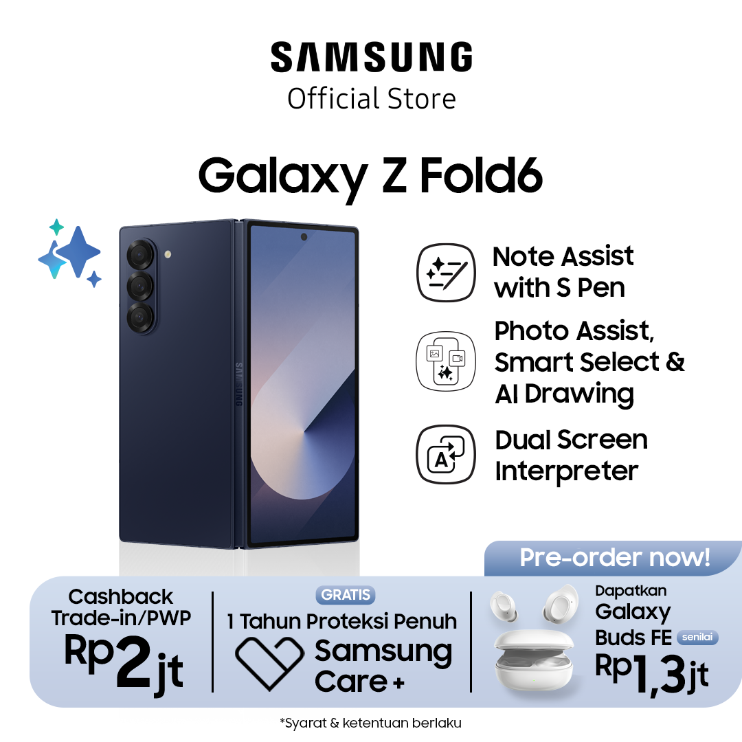 Jual Samsung Pre Order Z Fold Spesifikasi Original, Murah & Diskon ...