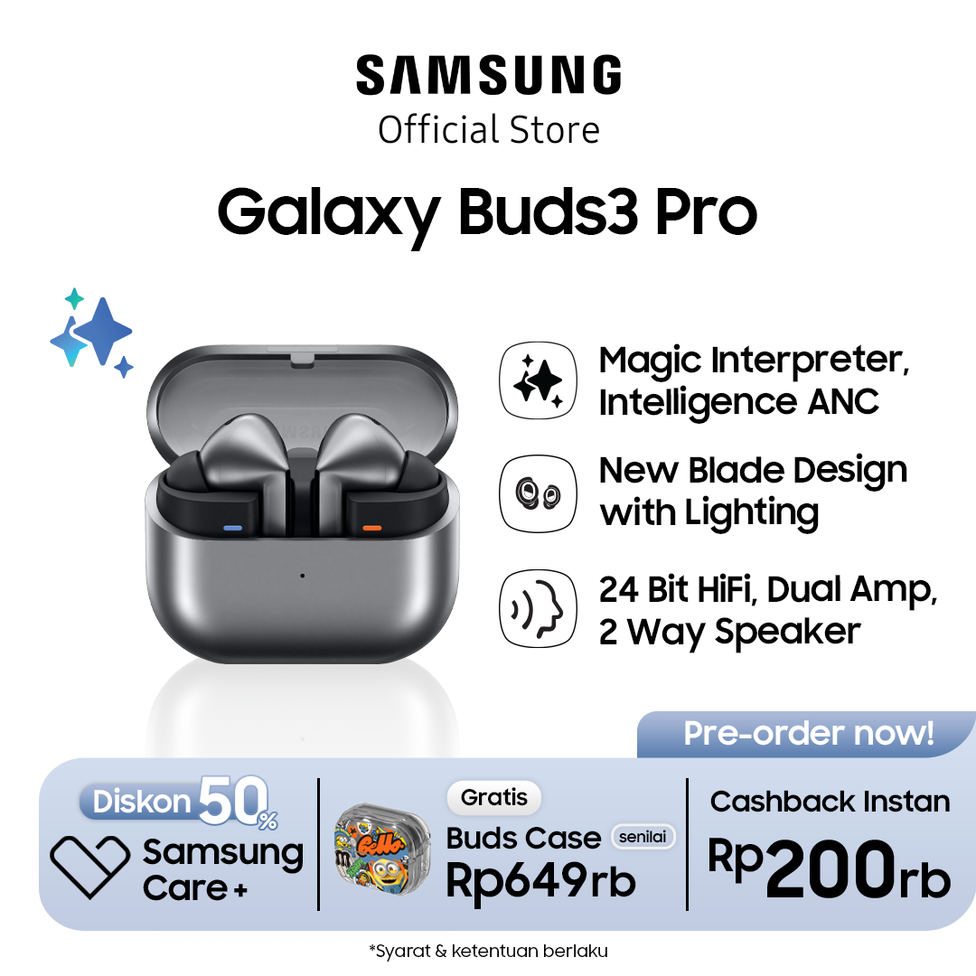 Jual Batch2 - Samsung Galaxy Buds3 Pro Bluetooth Earbuds, Adaptive ...