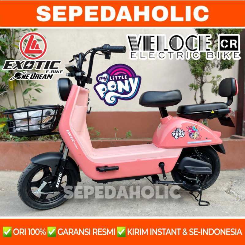 Promo Sepeda Listrik Exotic Veloce Cr New By Pacific 500 Watt Electric ...