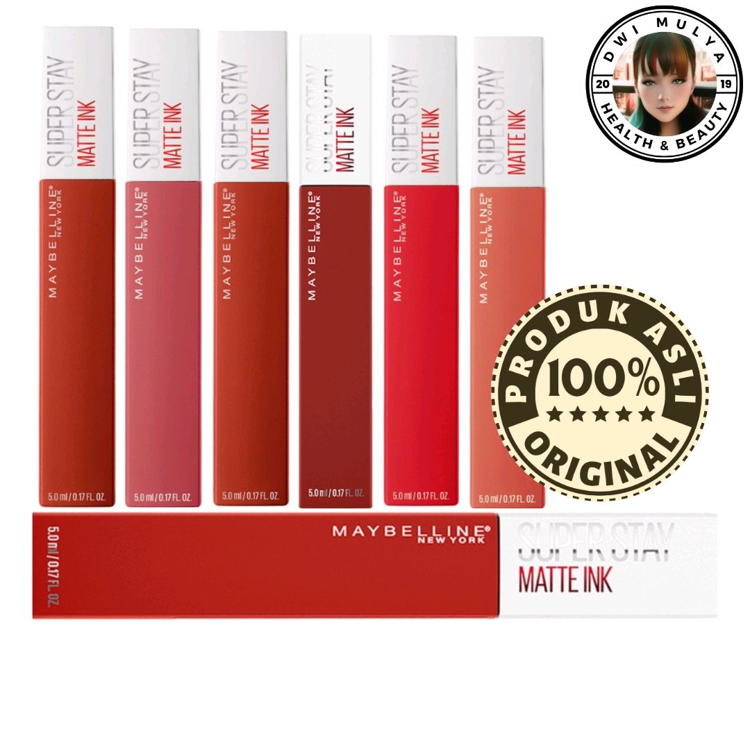 Jual Maybelline Superstay Matte Ink Maybelline Terbaru - Harga Promo ...