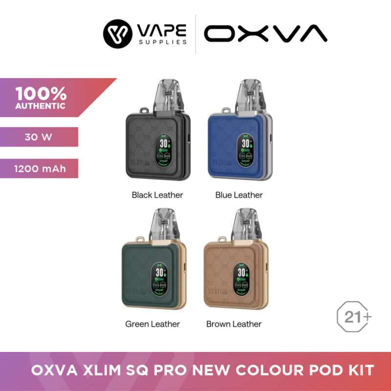 Jual Oxva Xlim Sq Pro New Colour Pod Kit 30w 1200mah Authentic - Brown ...