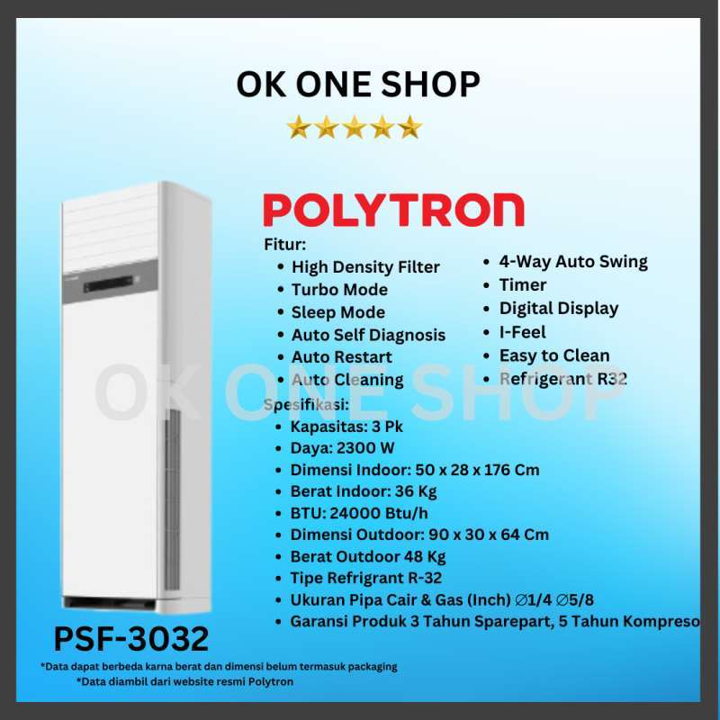 Jual Polytron Ac Floor Standing 3pk Psf-3032 | Ac Polytron 3 Pk Psf3032 ...