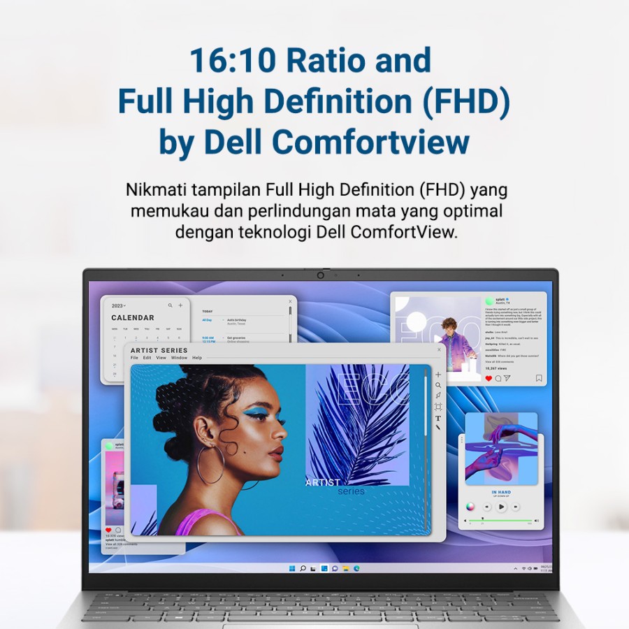 Promo Dell Inspiron 5430 Notebook - Platinum Silver ( I5-1340p / 2*8gb (16gb) / 512gb Ssd / Uma ...