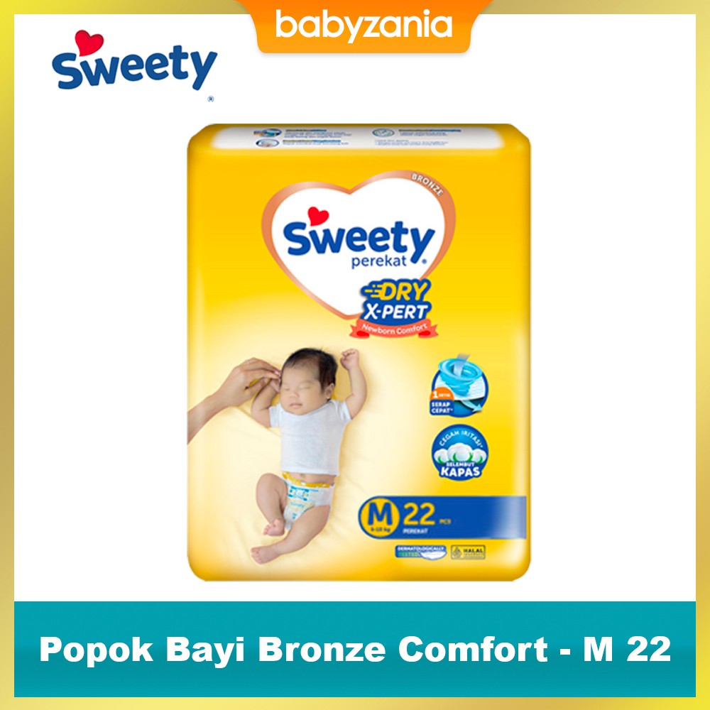 Jual Sweety Popok Bayi Bronze Comfort Dry X-pert - M 22 Di Seller ...