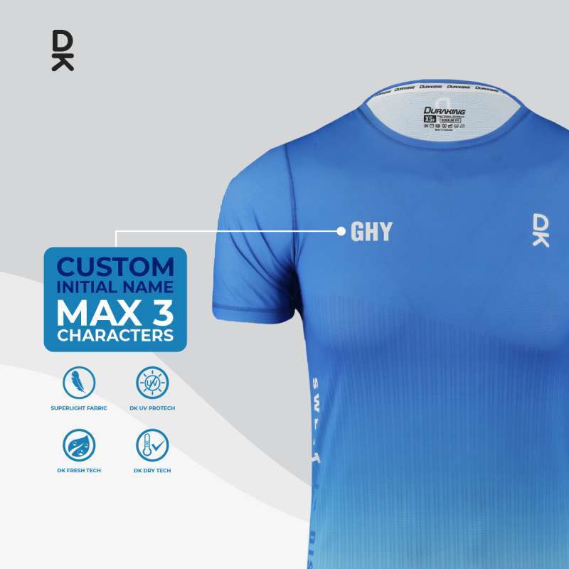 Promo Duraking Jersey Olahraga Pria - Psr11 X Dk Super Light - Xl Short ...