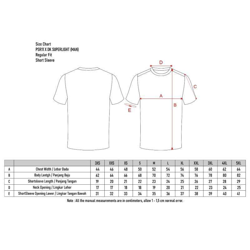 Promo Duraking Jersey Olahraga Pria - Psr11 X Dk Super Light - L Short ...