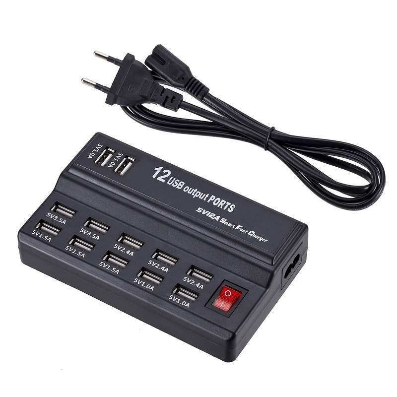 Jual Adapter Charger Super Fast Charging 12a 1a 2,4a 3,5a Pengisi Daya ...