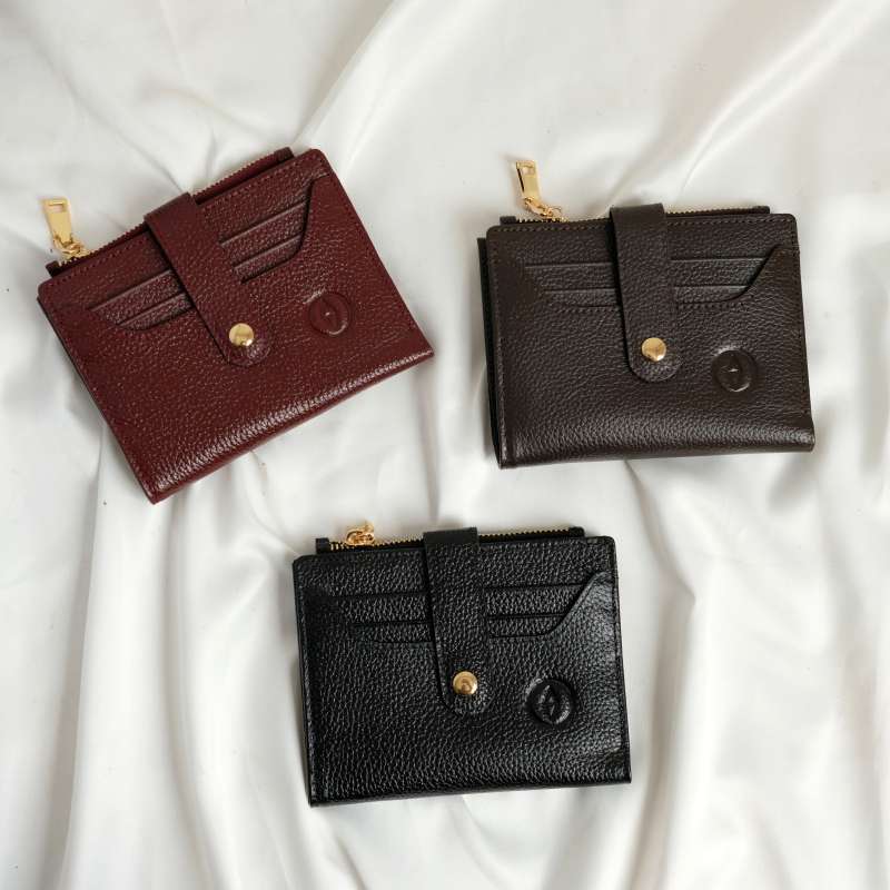 Jual Dompet Wanita Lipat Kulit Sapi Asli Original Sendy Leather Tierra ...