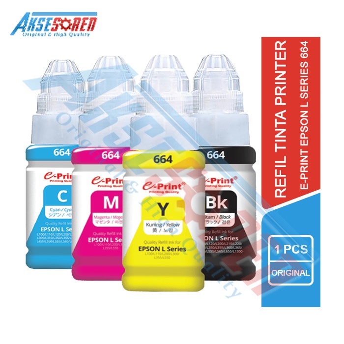Jual Tinta Epson 664 E Print Original Murah - Harga Diskon Maret 2024 ...