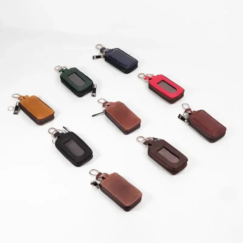 Jual Gantungan Kunci Mobil Kulit Asli Dompet Stnk Key Chain Tempat ...