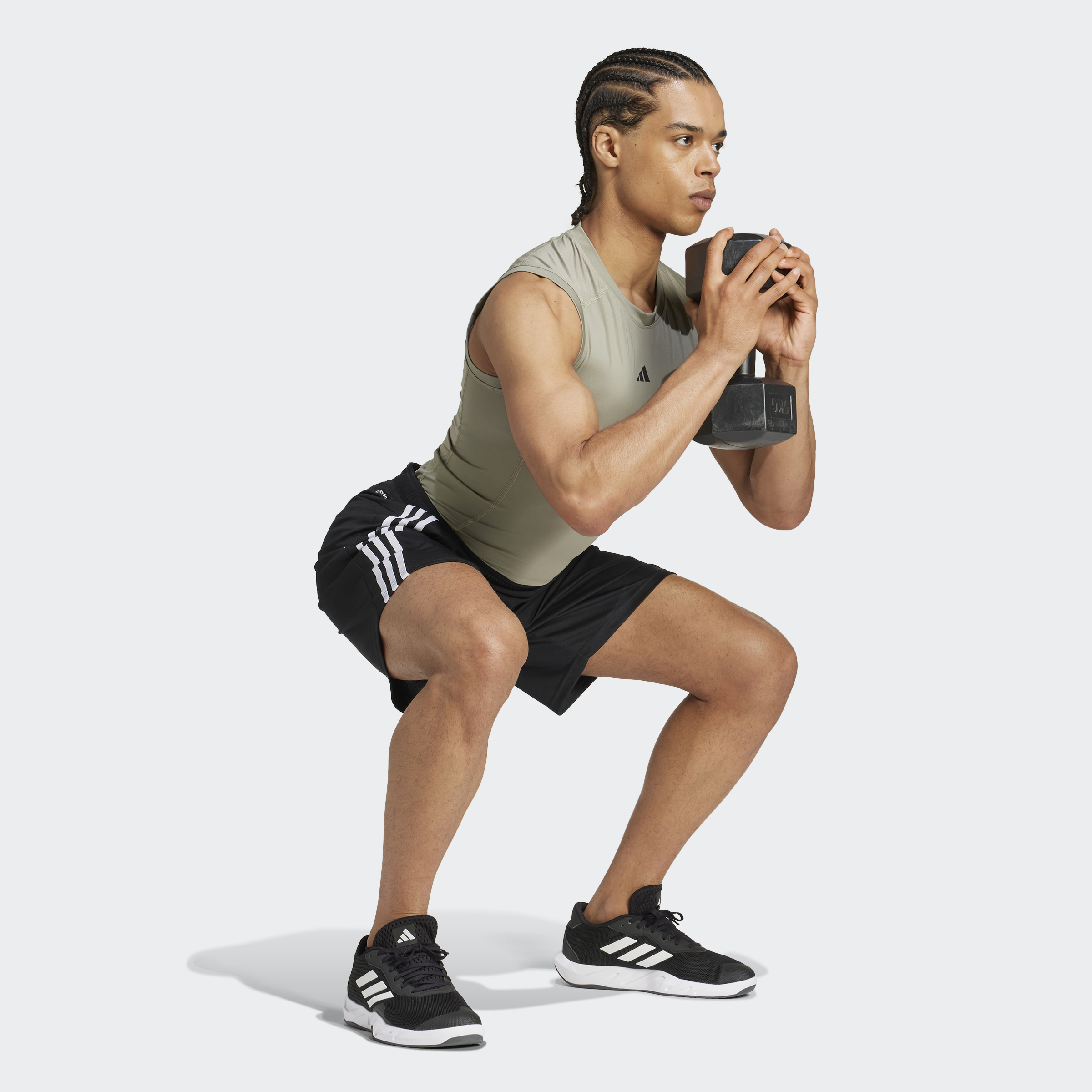 Promo adidas Men Training T-shirt Techfit Compression Baju Fitness Pria ...