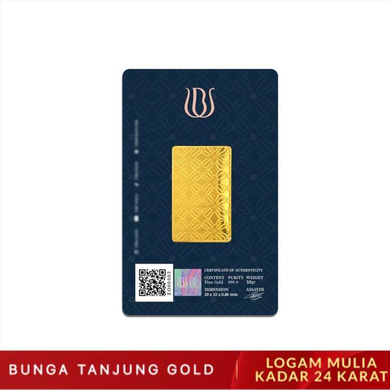Jual Ubs Logam Mulia 10 Gr - Bunga Tanjung Gold Di Seller Bunga Tanjung ...