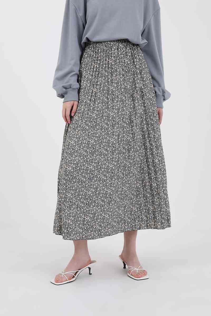 Promo Berrybenka - Rok Wanita Korean Style Motif Bunga Tekka Cornelia ...