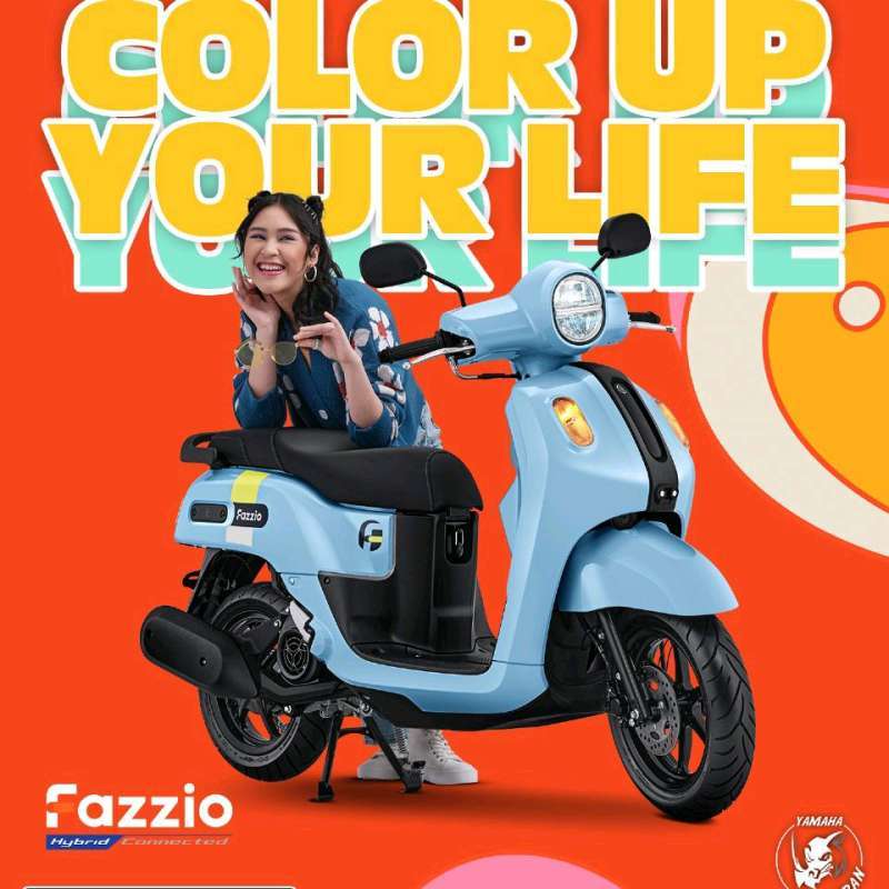 Jual Sim-sepeda Motor Yamaha Fazzio Lux - Tangerang Lux-matte Black Di ...