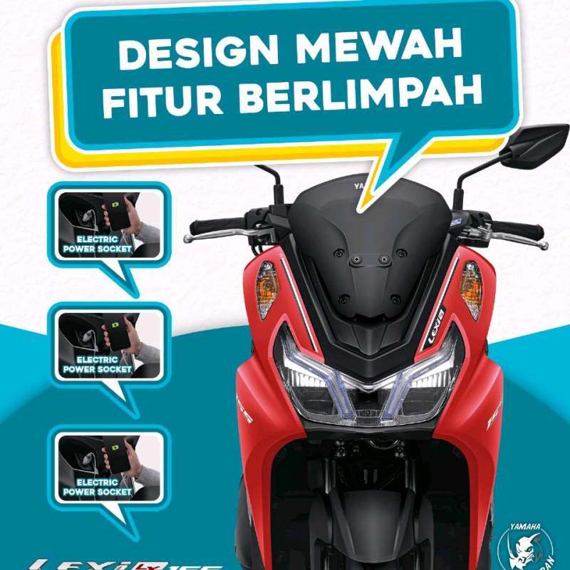 Promo Sim-sepeda Motor Yamaha Lexi Lx 155 S - Tangerang Type S-matte ...