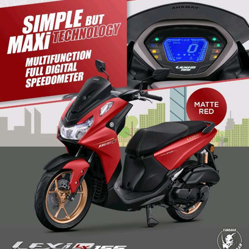 Promo Sim-sepeda Motor Yamaha Lexi Lx 155 S - Tangerang Type S-matte ...