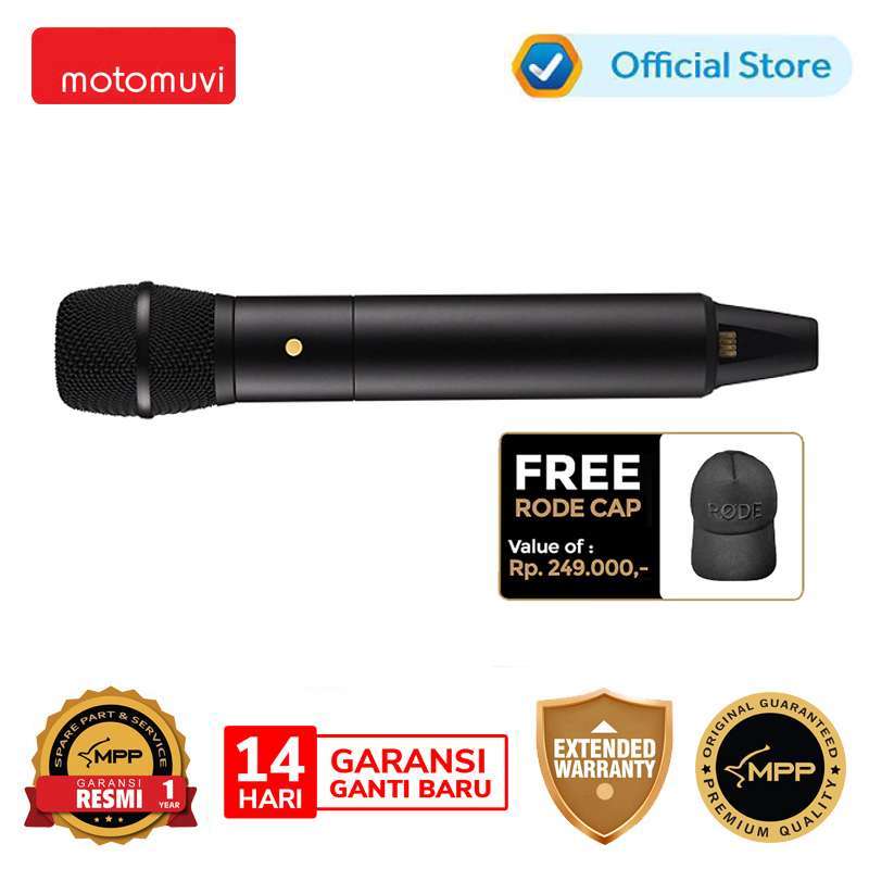 Promo Rode Interview Pro Wireless Handheld Condenser Mikrofon Diskon 13 ...