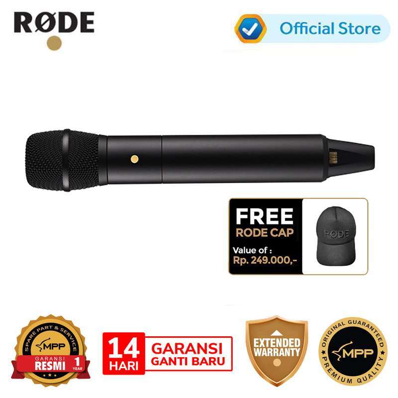Promo Rode Interview Pro Wireless Handheld Condenser Mikrofon Diskon 13 ...