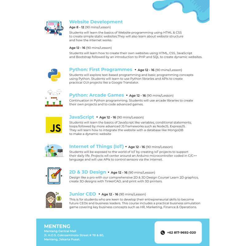 Promo Annual Modules Of Junior Koders By Koding Next Menteng Diskon 14% ...