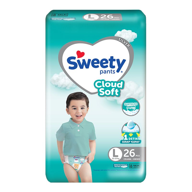 Promo Sweety Fit Pantz Popok Bayi [size L/ 26 Pcs] Diskon 20% Di Seller ...