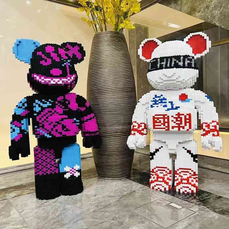 Promo Smy Nano Blocks Big Violent Bear 3d Model, Mainan Blok Susun, Blok Konstruksi Diy, Jumbo ...