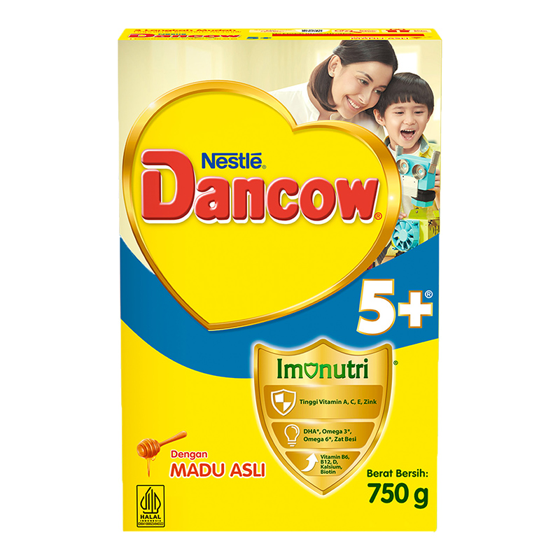 Jual Nestle Dancow 5+ Imunutri Susu Bubuk Pertumbuhan Anak 5-6 Tahun ...