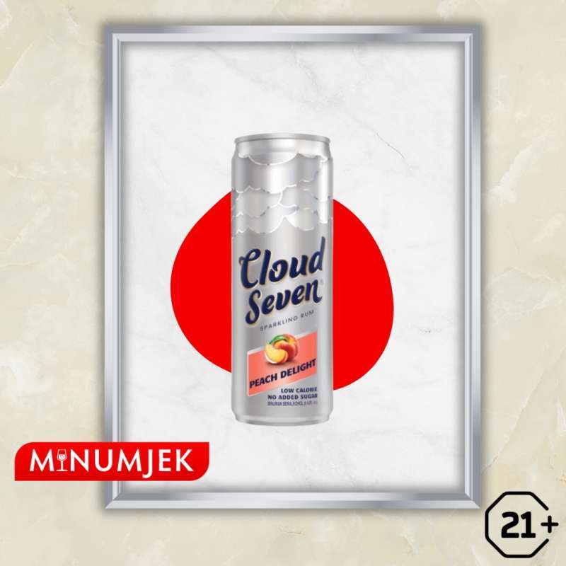 Jual Cloud Seven Peach Delight [350ml] - Original Produk Resmi By ...
