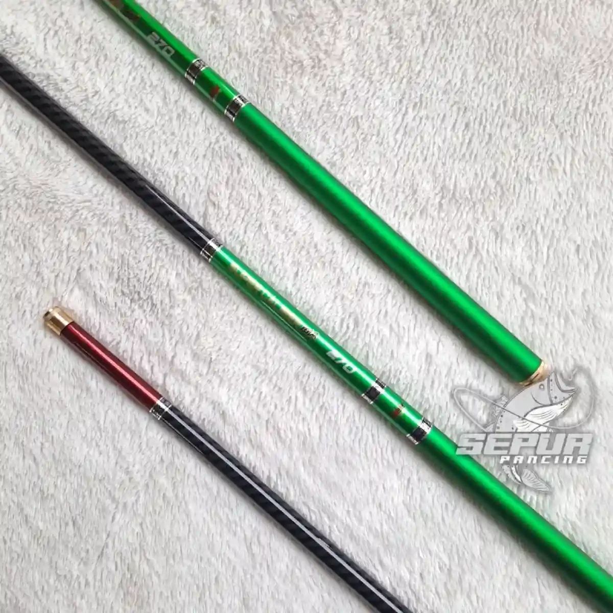 Jual Joran Tegek Gamaru Super Caliber Kevlar 210 240 270 300 360cm ...