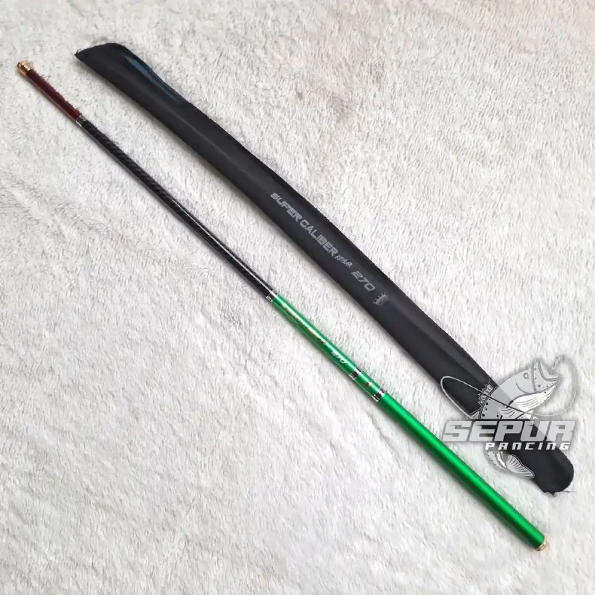 Jual Joran Tegek Gamaru Super Caliber Kevlar 210 240 270 300 360cm ...
