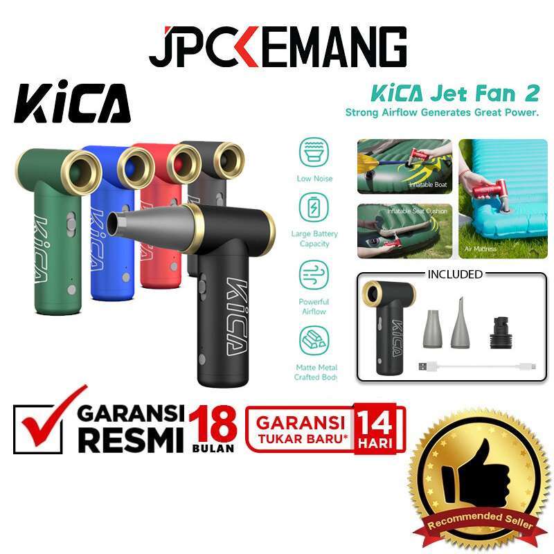 Promo Jpc Kemang Kica Jet Fan Gen 2 Turbo Fan Mini Portable Jetfan 2 ...