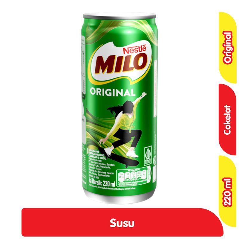 Jual MILO Activ-Go Original Kaleng 220 ml di Seller Alfamidi - ALFAMIDI ...