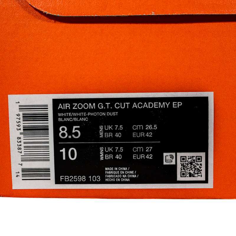 Promo Sepatu Basket Nike Air Zoom G.t. Cut Academy Ep Fb2598-103 ...