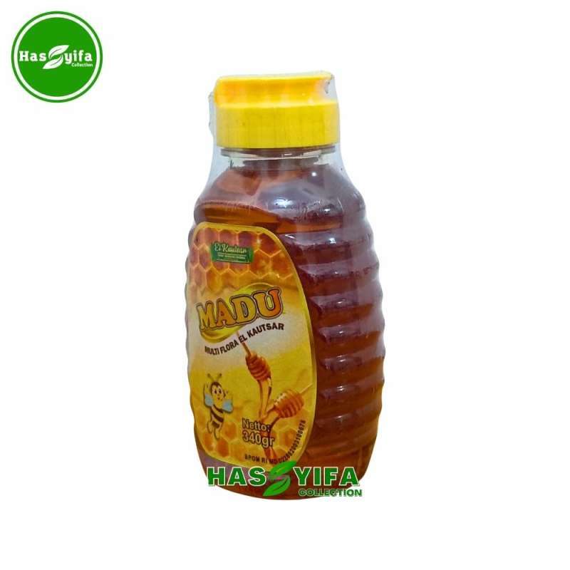 Promo Madu Murni Multiflora El Kautsar 340gram Diskon 48% Di Seller ...