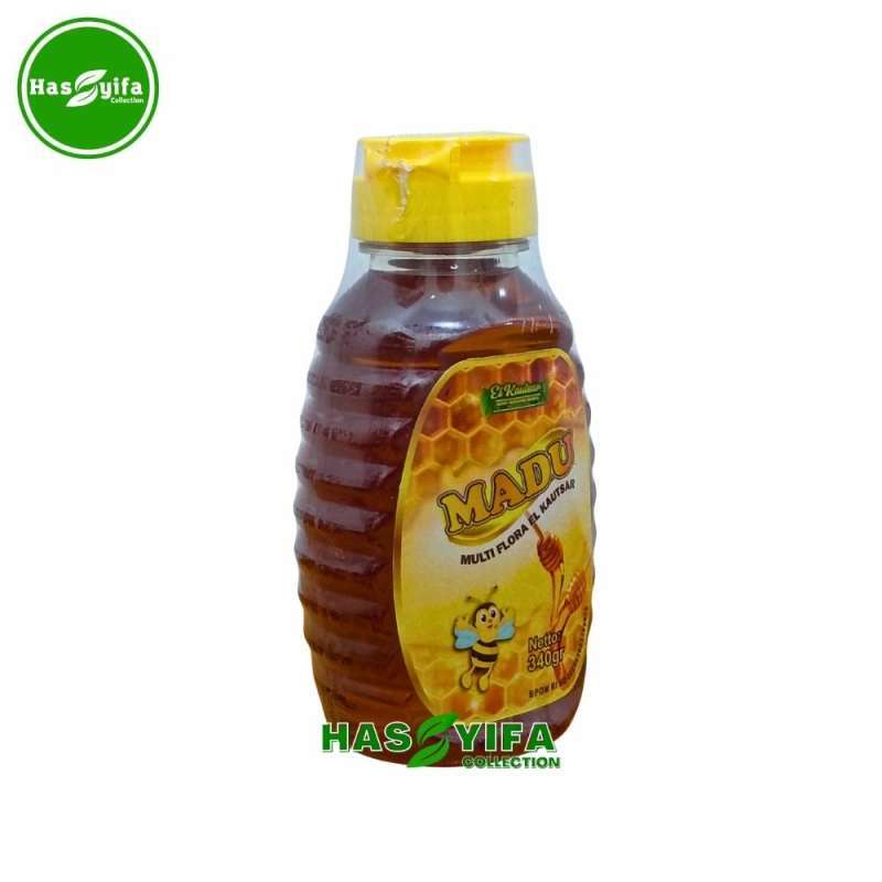 Promo Madu Murni Multiflora El Kautsar 340gram Diskon 48% Di Seller ...