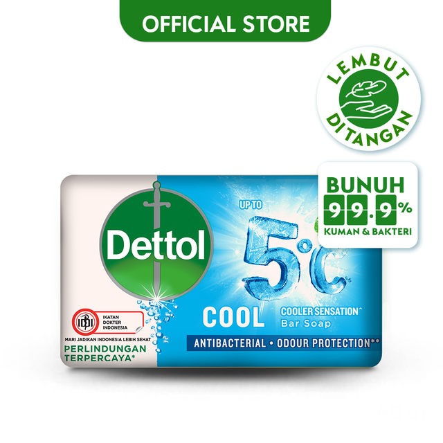 Jual Dettol Sabun Batang Anti Bakteri Original 105gr di Seller Alfamidi ...