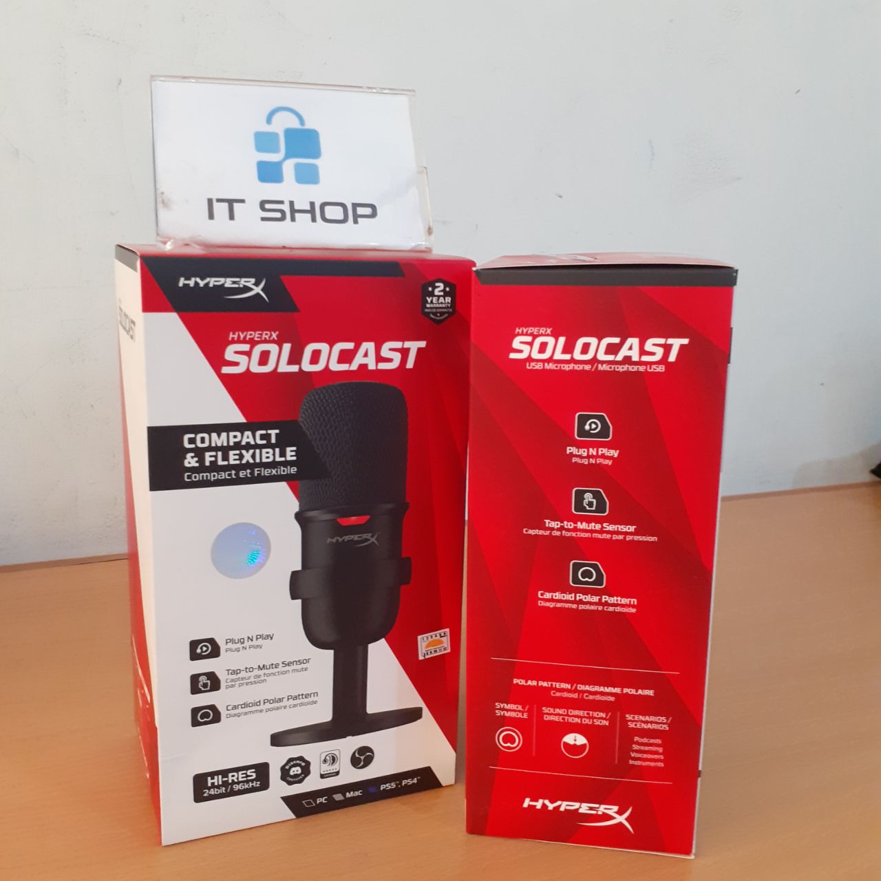 Jual Hyperx Solocast Usb Microphone - Black Di Seller It Shop Official ...