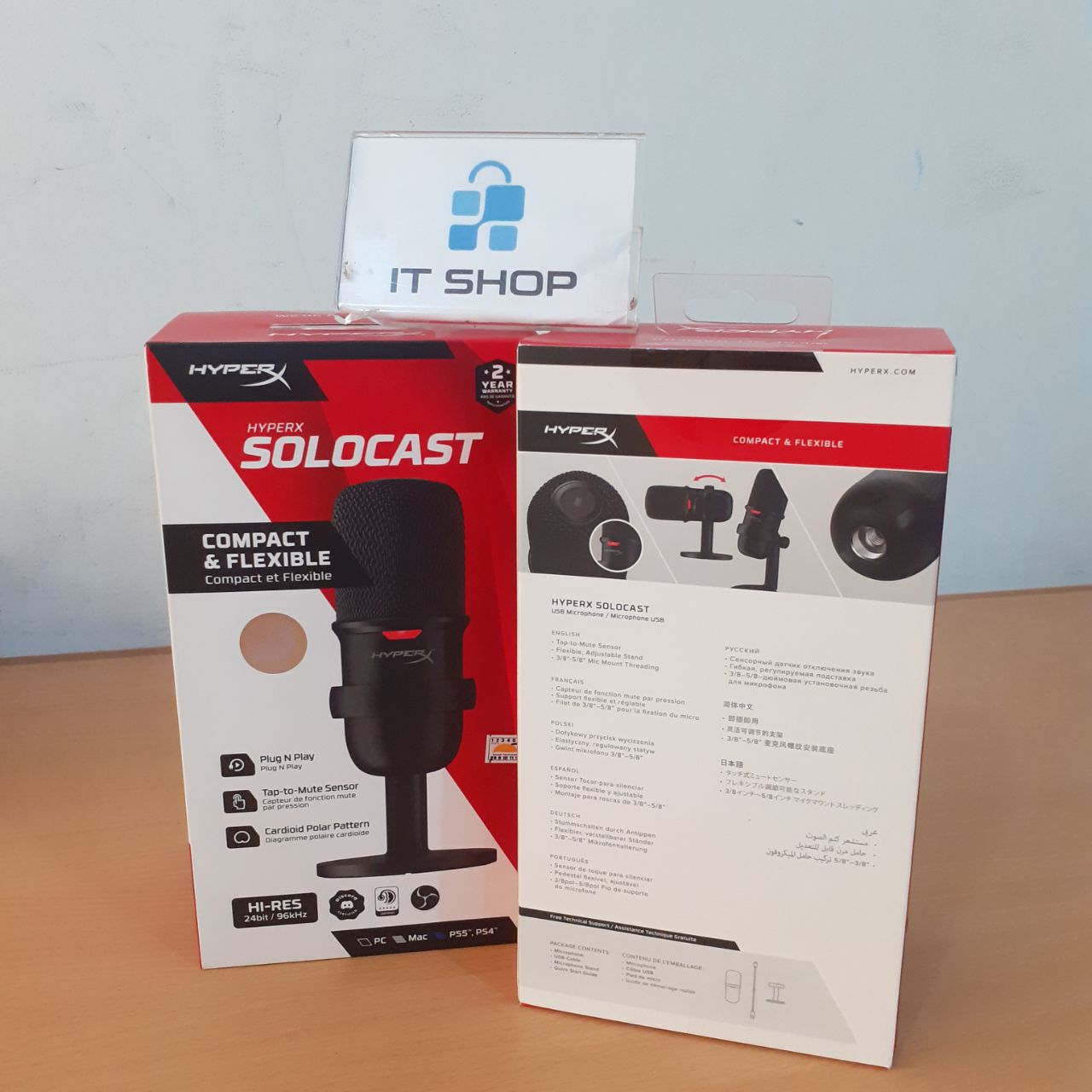 Jual Hyperx Solocast Usb Microphone - Black Di Seller It Shop Official Store - Mojo, Kota ...