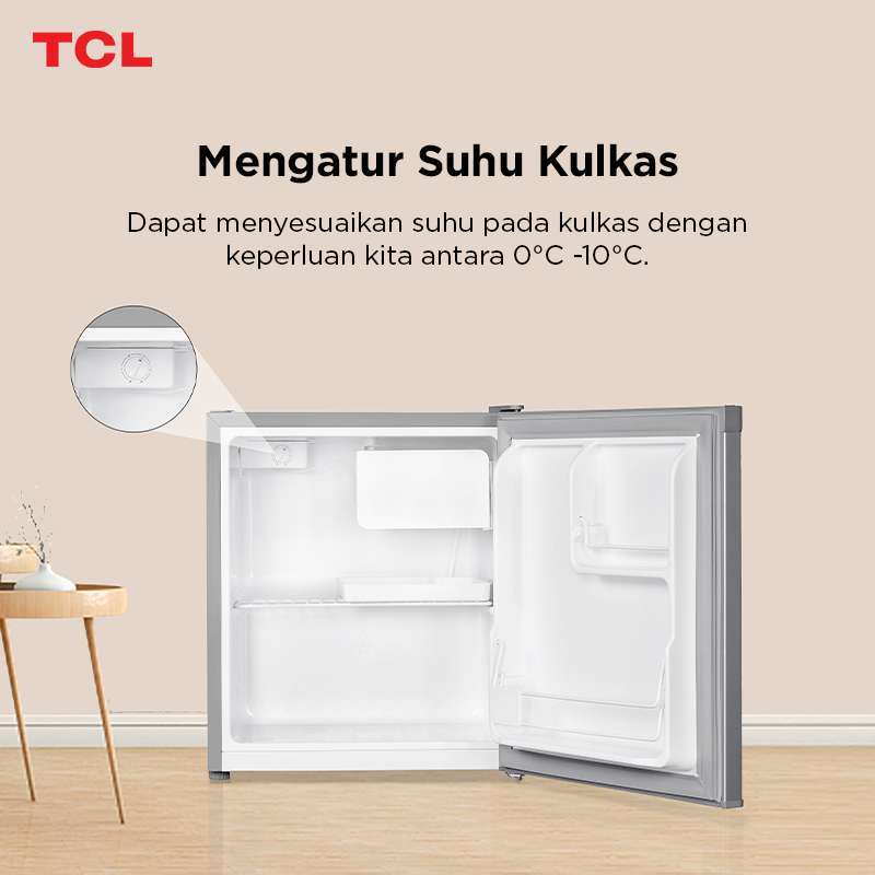 Promo Tcl Kulkas Mini Bar (refrigerator) - Kapasitas 50l - Freezer Zone ...