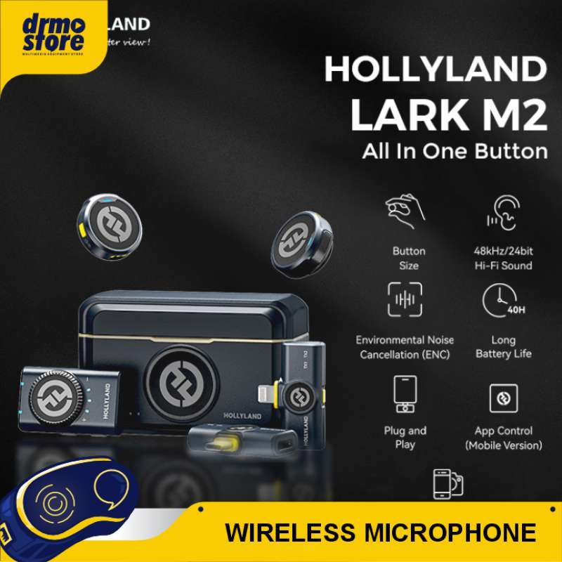 Jual Hollyland Lark M2 Duo Combo Di Seller Drmo Store - Sorosutan, Kota Yogyakarta | Blibli