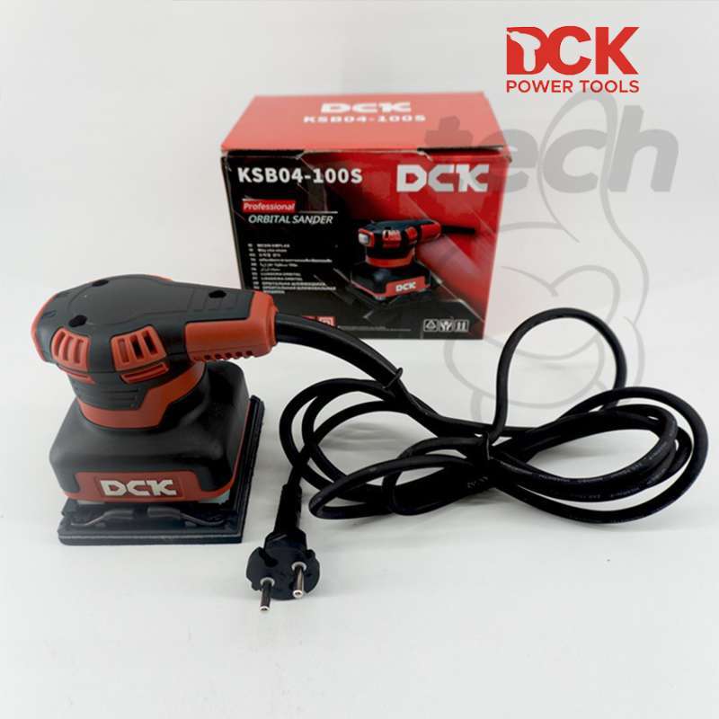 Promo Mesin Amplas Kotak Orbital Sander 240w Dck Ksb04-100s Diskon 20% Di Seller Good Tech ...