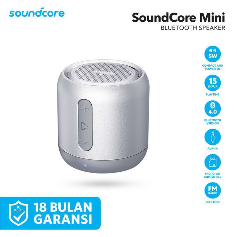 Promo Soundcore By Anker Mini Bluetooth Speaker Fm Radio Portable ...