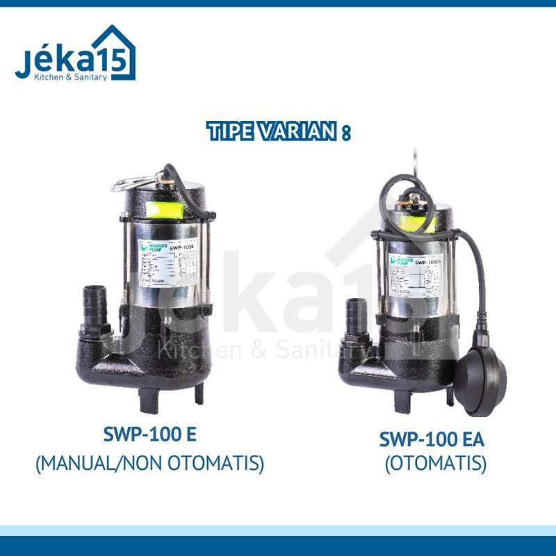 Jual Wasser Swp-100e/ea Pompa Celup Air Kotor – Submersible Sewage Pump ...