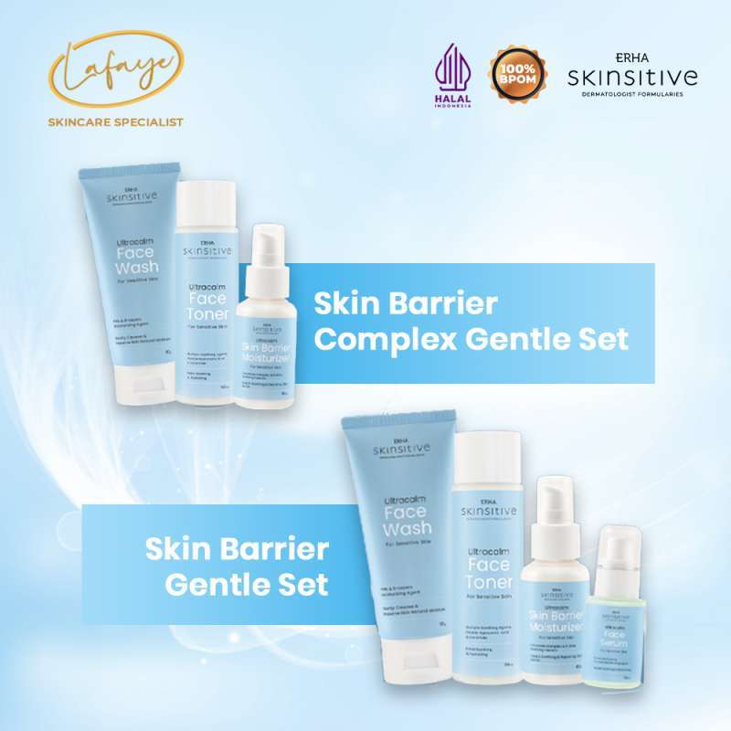 Jual Erha Skinsitive Skin Barrier Gentle Set - Paket Wajah Sensitif ...