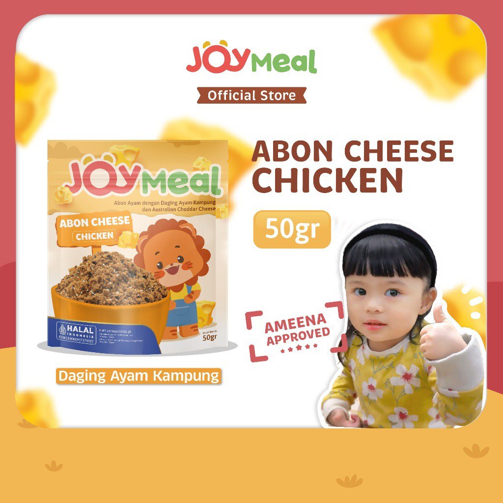Jual Joymeal Abonori Chicken Original & Cheese 50gr Abon Dan Nori Dengan Daging Ayam Kampung ...