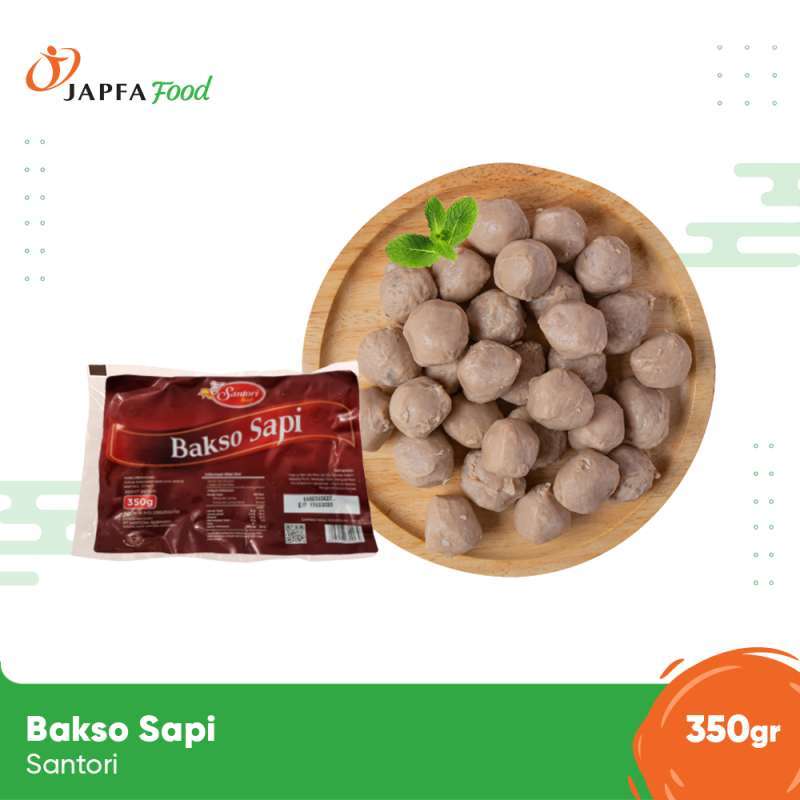 Promo Santori Bakso Sapi Wagyu 350gr Diskon 27% Di Seller Japfa Food ...