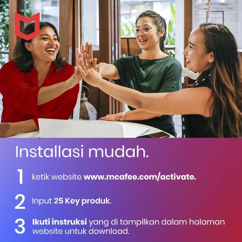 Promo Software Antivirus Mcafee Total Protection 10 Device 1 Year ...