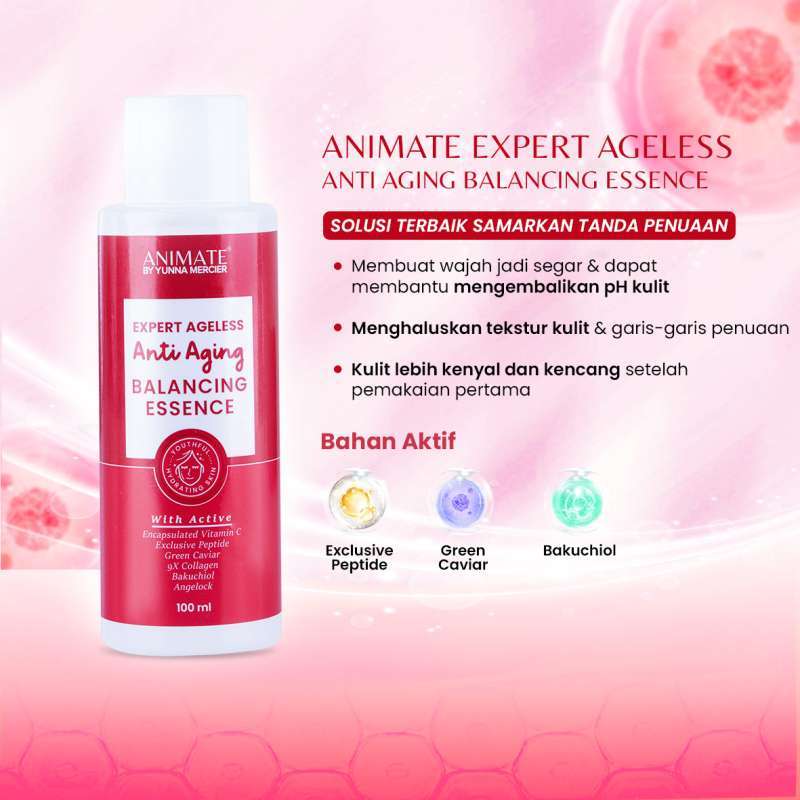 Jual Animate Expert Ageless Anti Aging Series 5in1 Di Seller Animate ...