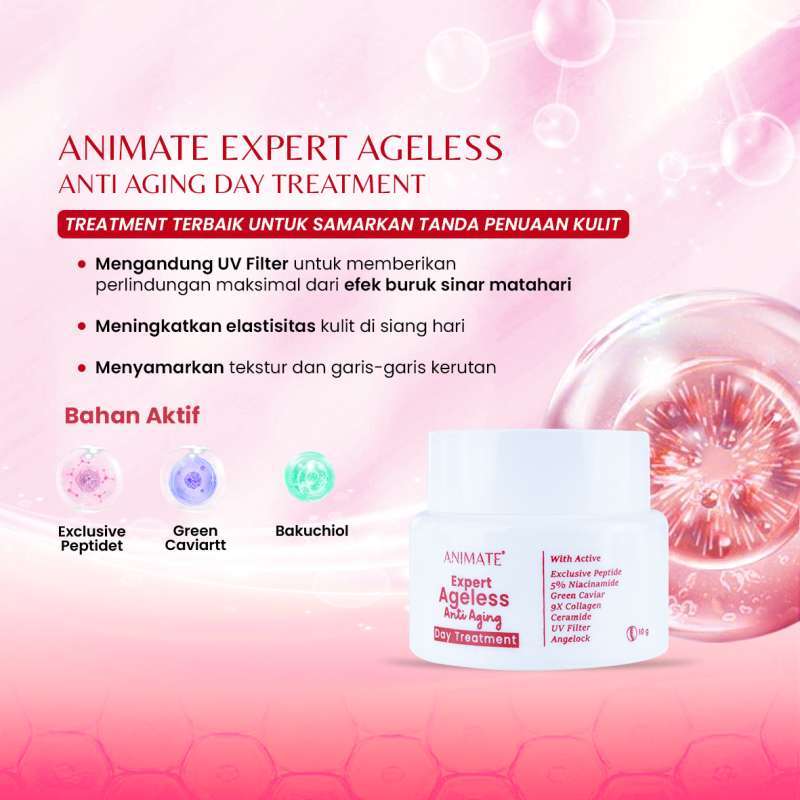 Jual Animate Expert Ageless Anti Aging Series 5in1 Di Seller Animate ...