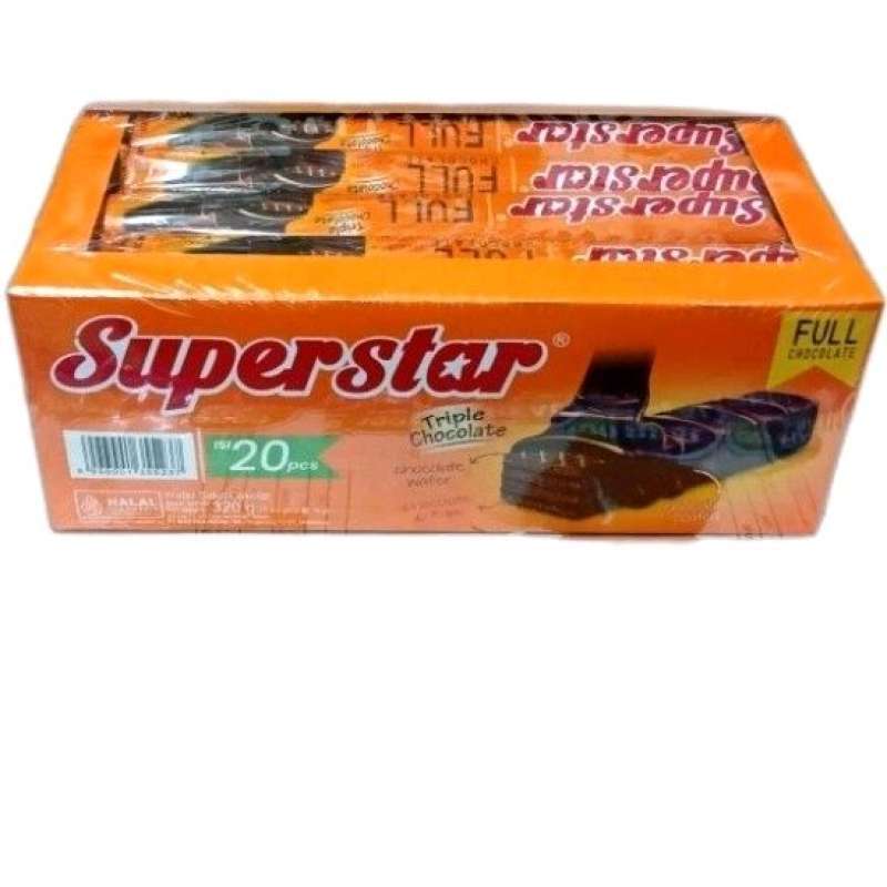 Jual Wafer Superstar Box Isi 20 Pcs Di Seller Dubai Supermarket ...